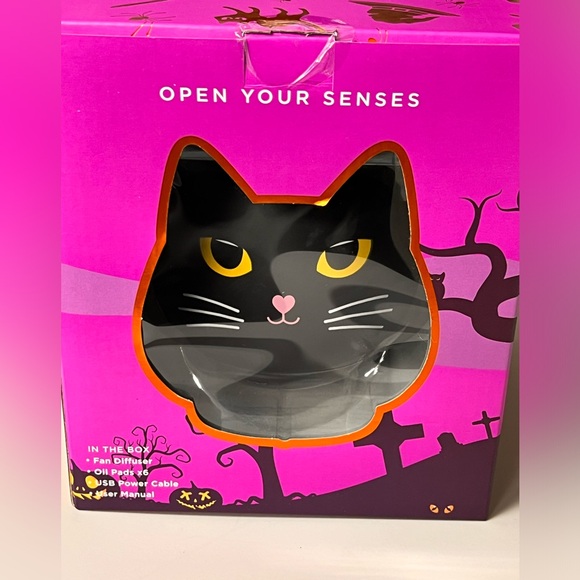 Other | Mahli Black Cat Aroma Diffuser | Poshmark